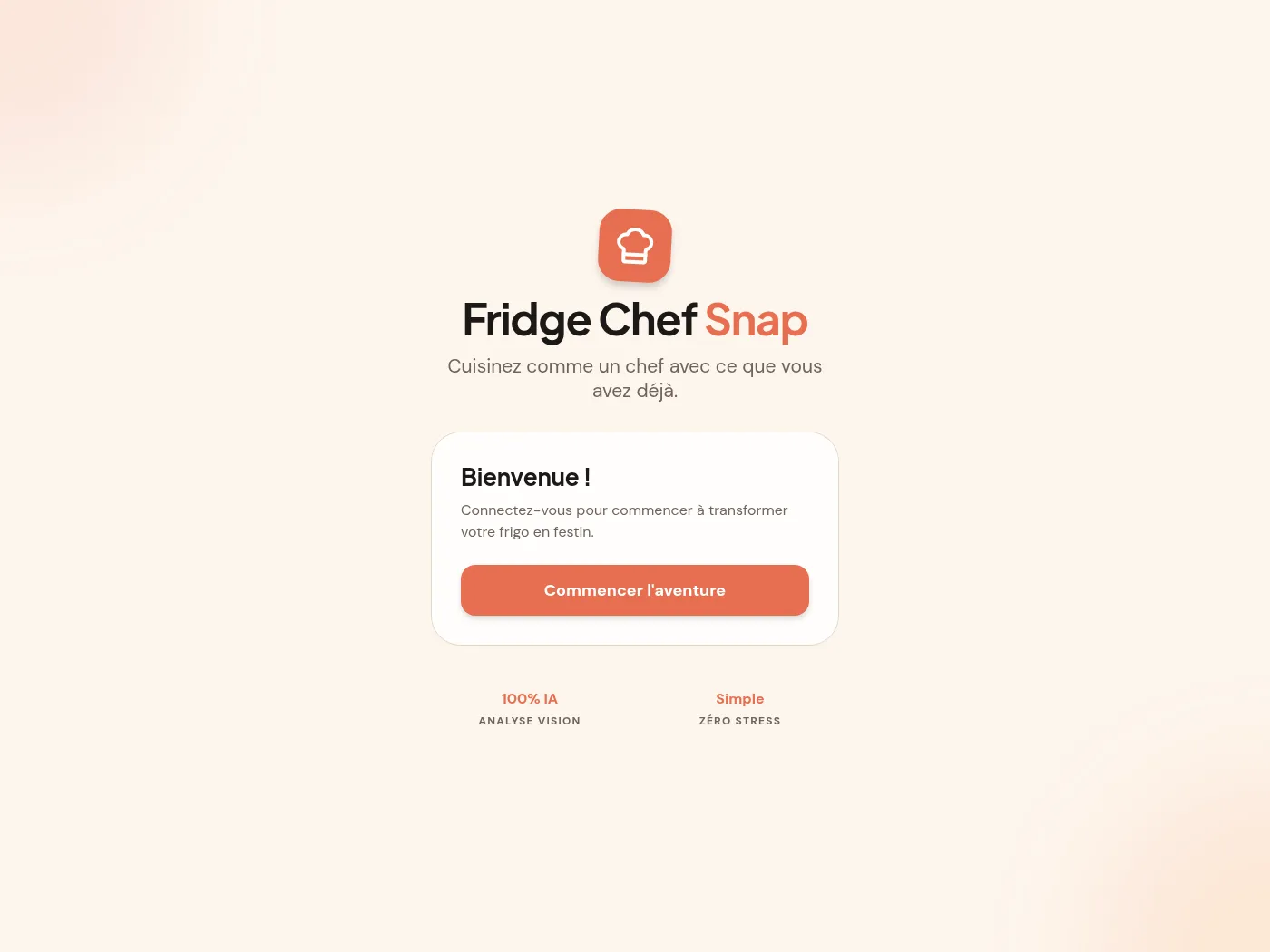 Fridge Chef Snap