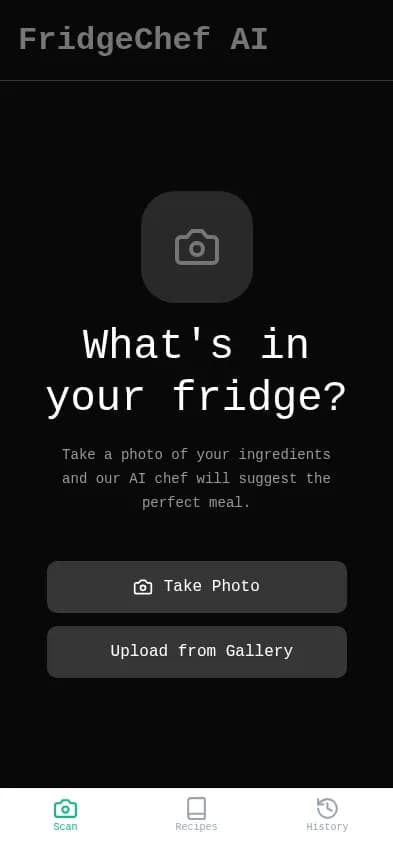 FridgeChef AI
