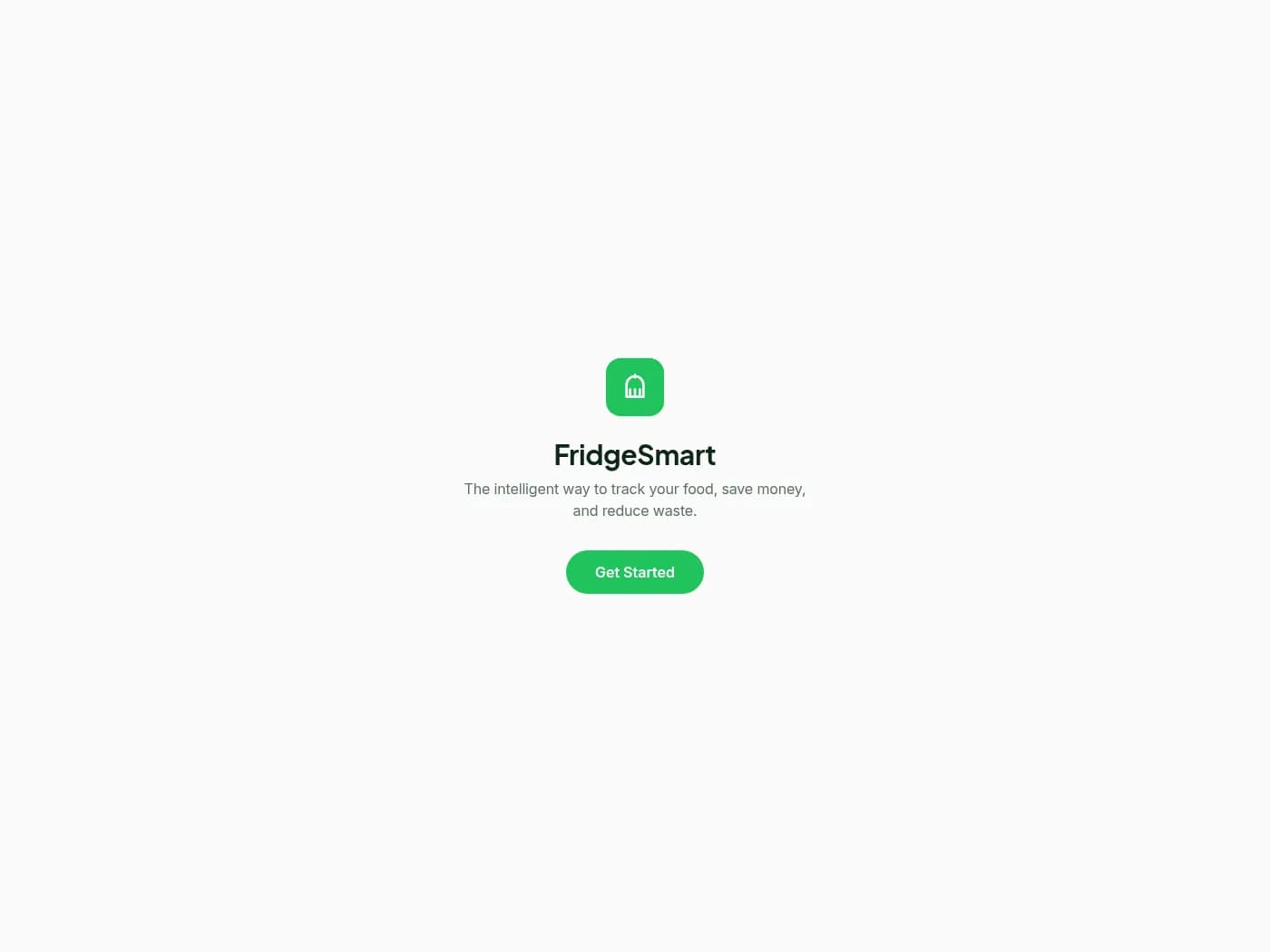FridgeSmart MVP