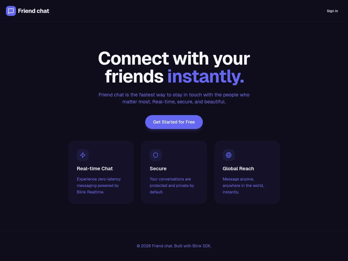 Friend Chat