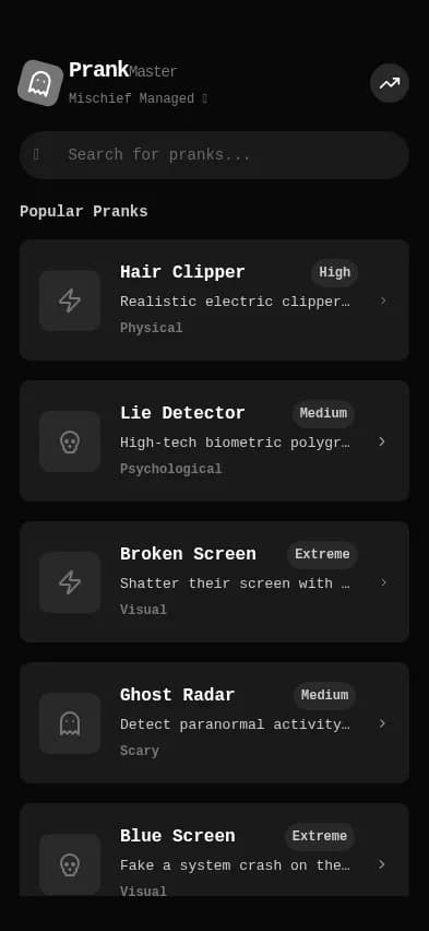 Friend Prankster App