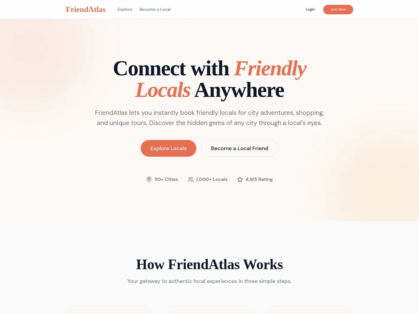 FriendAtlas Marketplace
