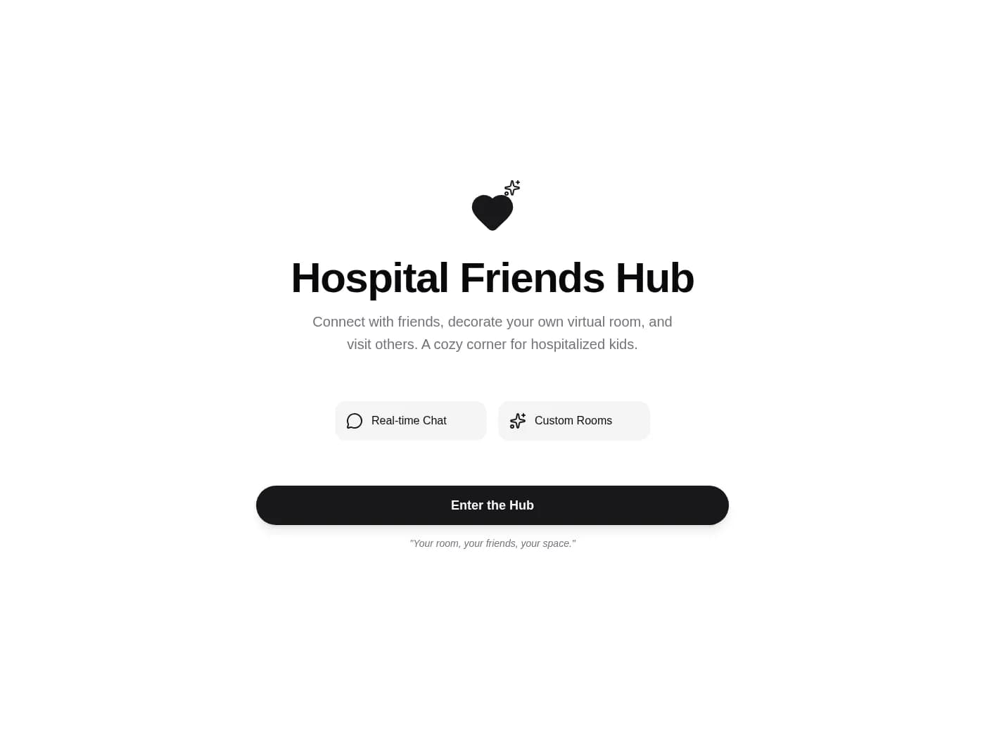 Hospital Friends Hub