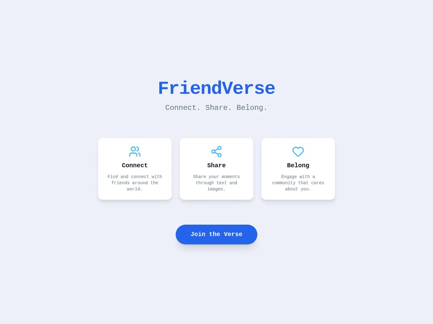 FriendVerse