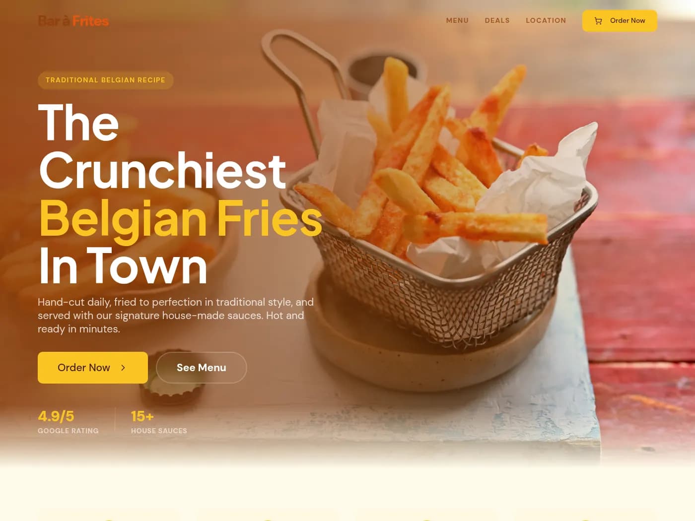 FritesBar Booster Site