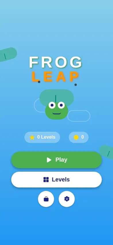 Frog Leap Platformer