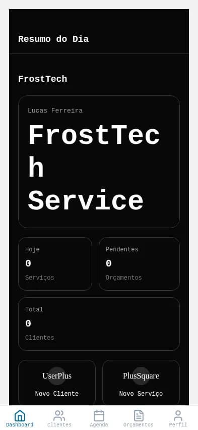 FrostTech Service App