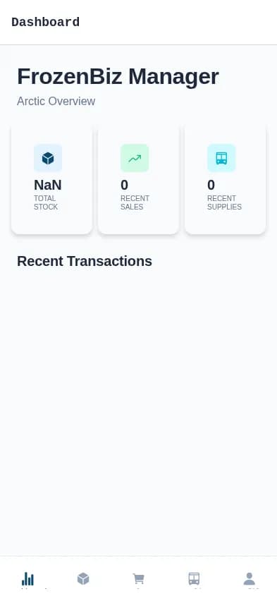 FrozenBiz Manager