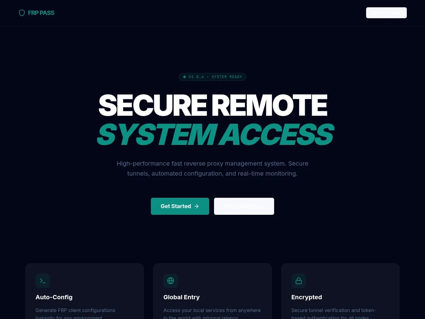 FRP Pass System