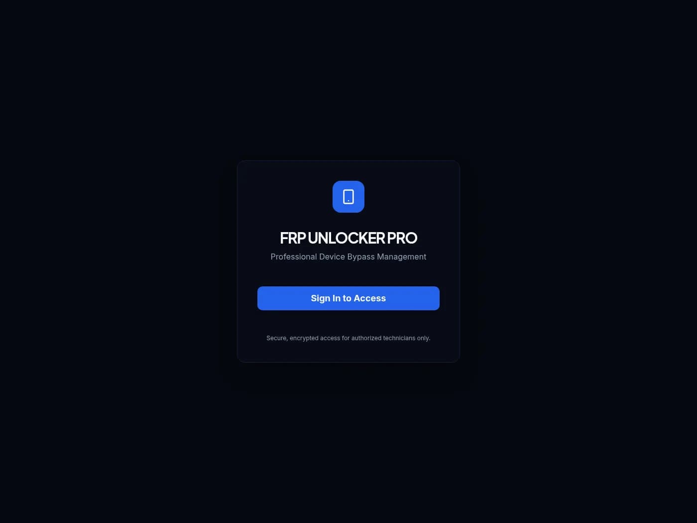 FRP Unlocker Pro