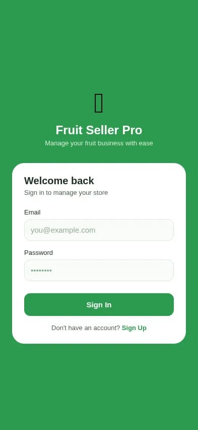 Fruit Seller Pro