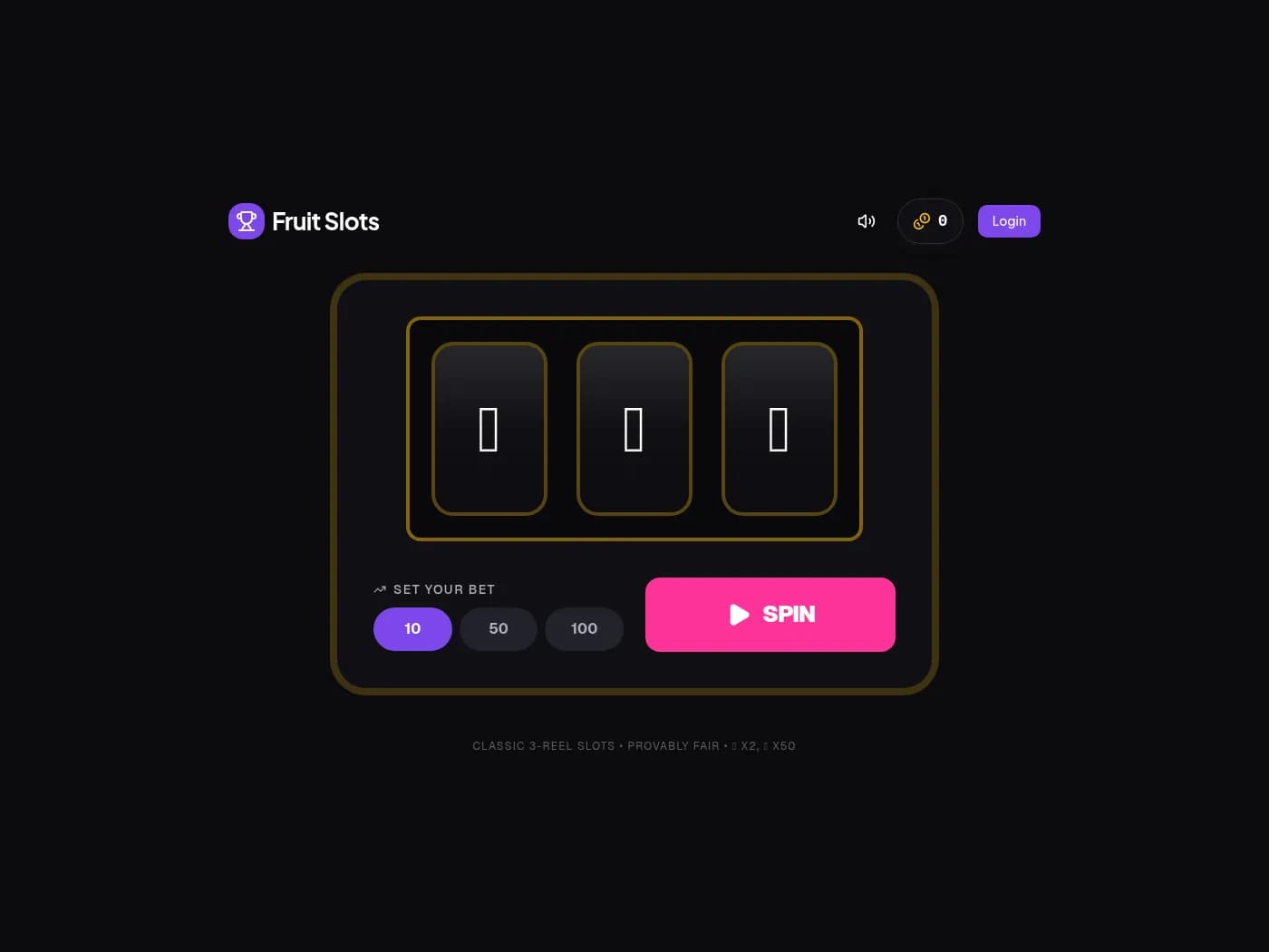 Fruit Slots Game