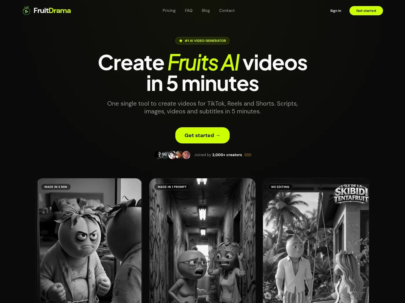 FruitDrama Showcase