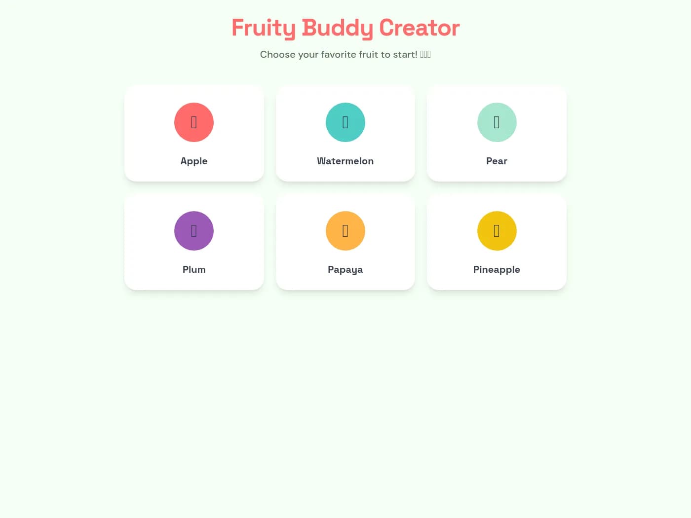 Fruity Buddy Creator