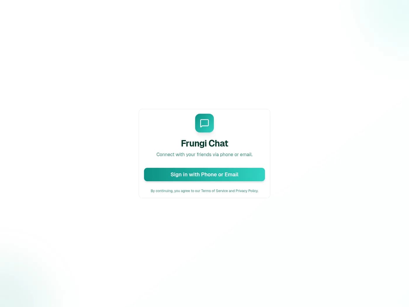 Frungi Chat