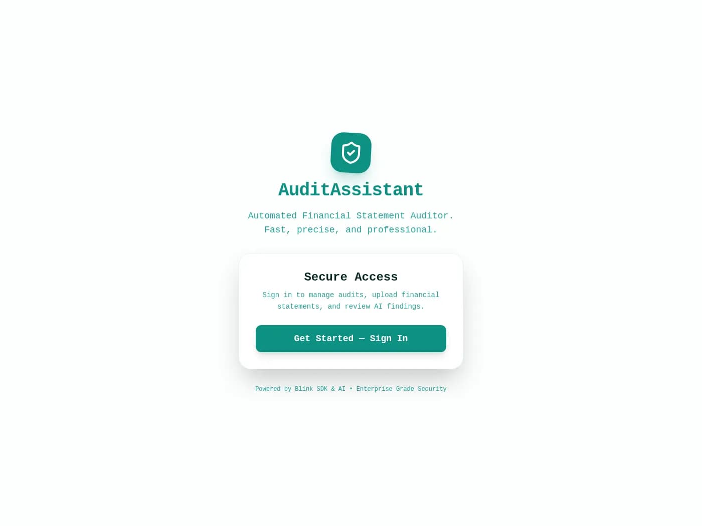 FS Audit Assistant
