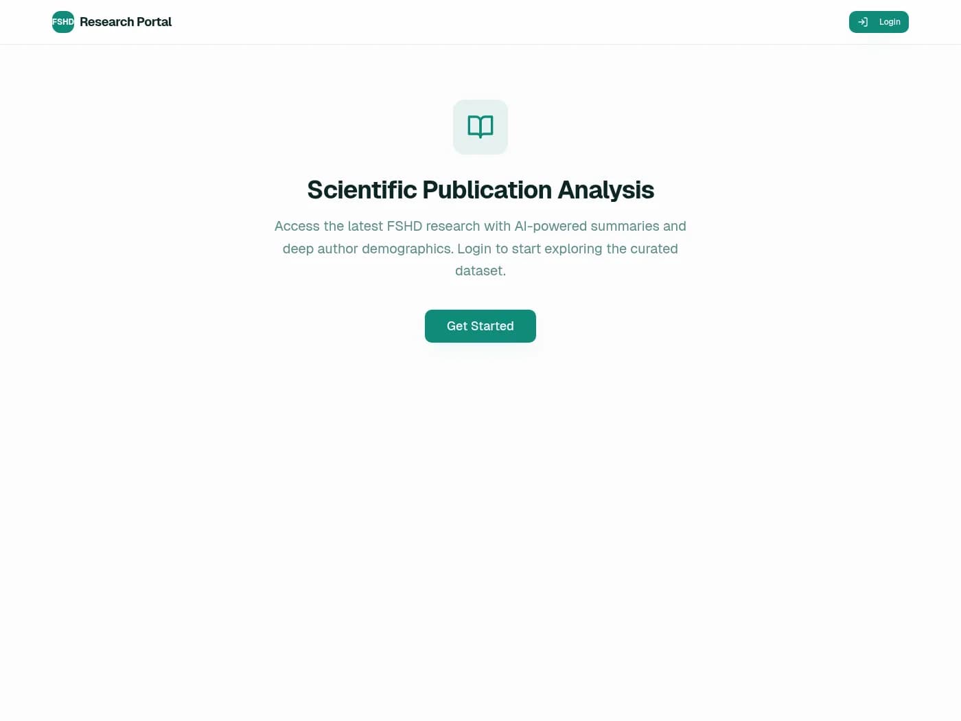 FSHD PubMed Analytics