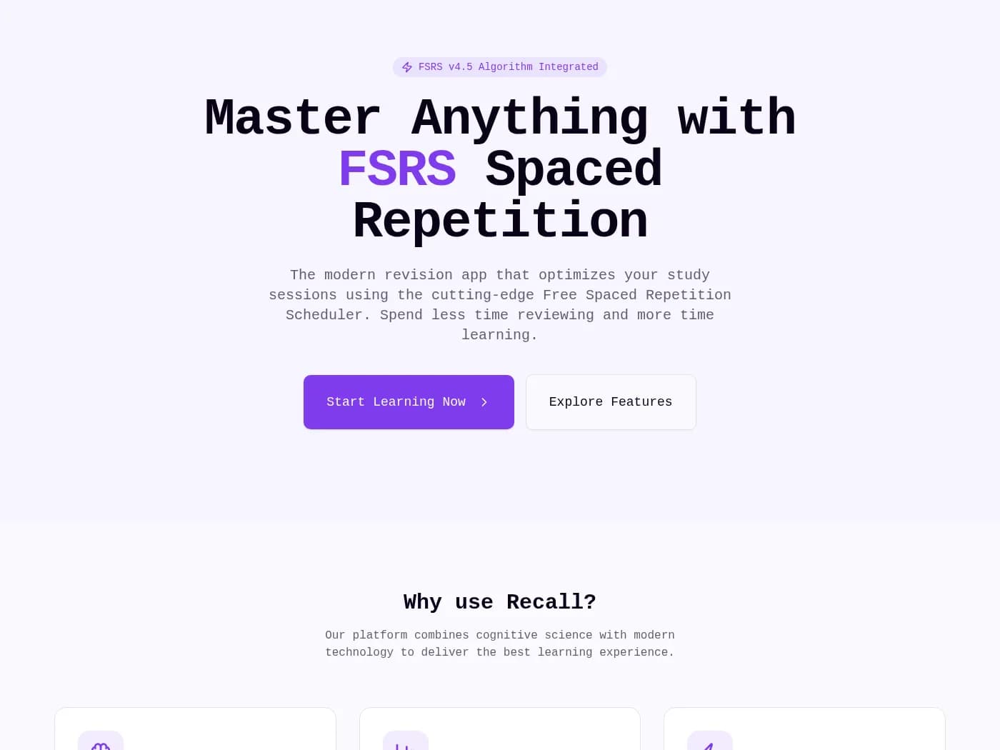 FSRS Revision App