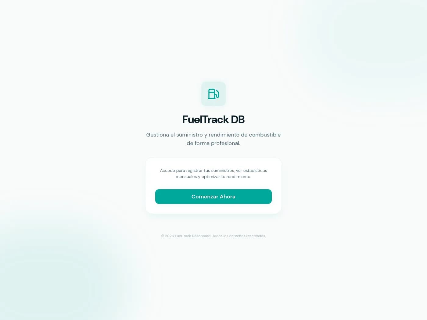 Fuel Tracker Dashboard