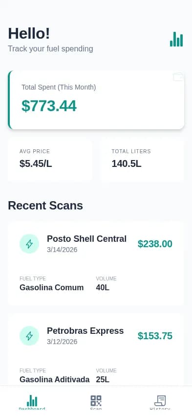 Fuel Receipt Scanner