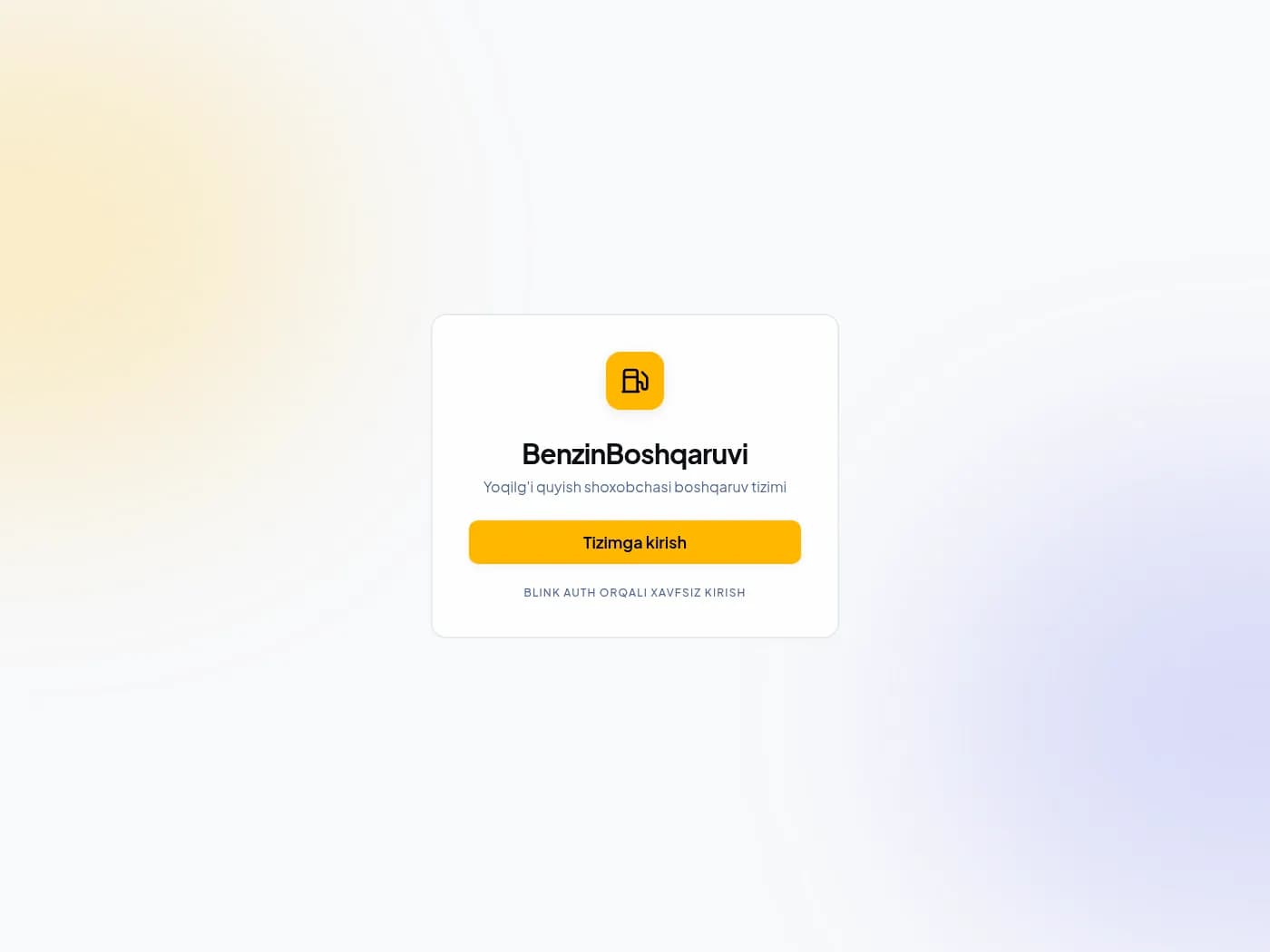 BenzinBoshqaruvi