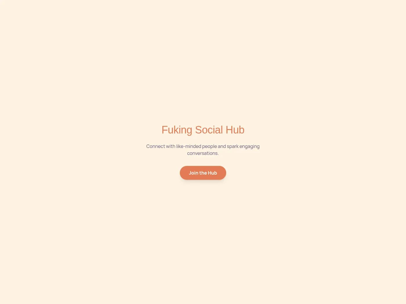 Fuking Social Hub
