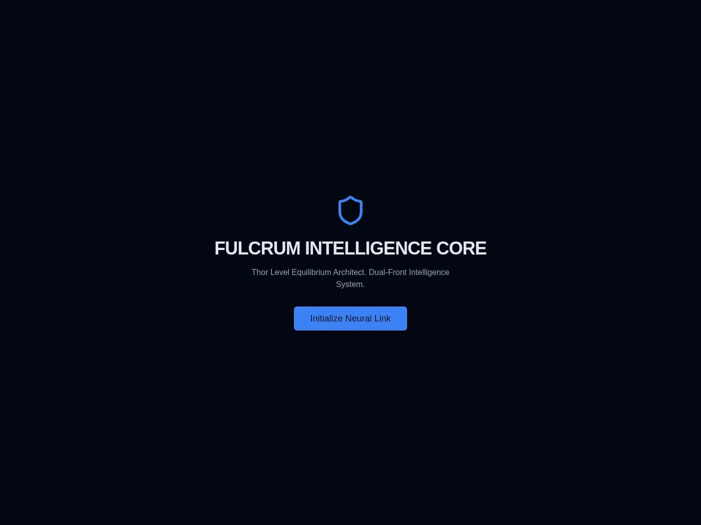 Fulcrum Intelligence Core