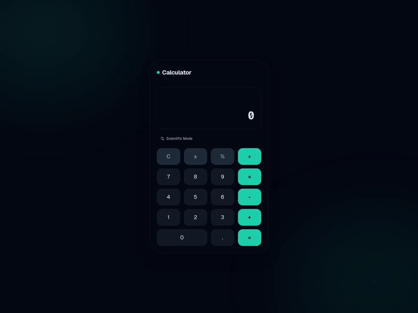 Full Calculator App