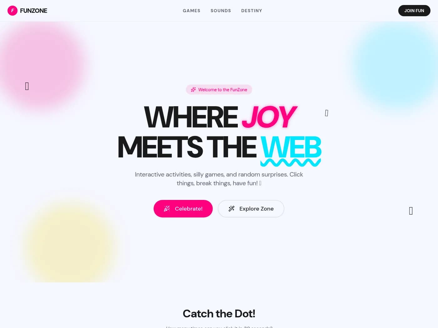 FunZone Web Playground
