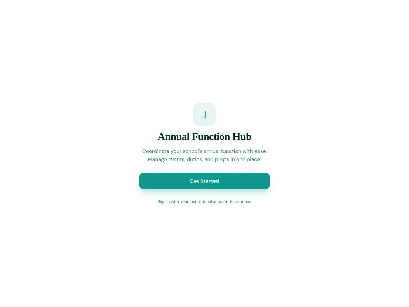 Annual Function Hub