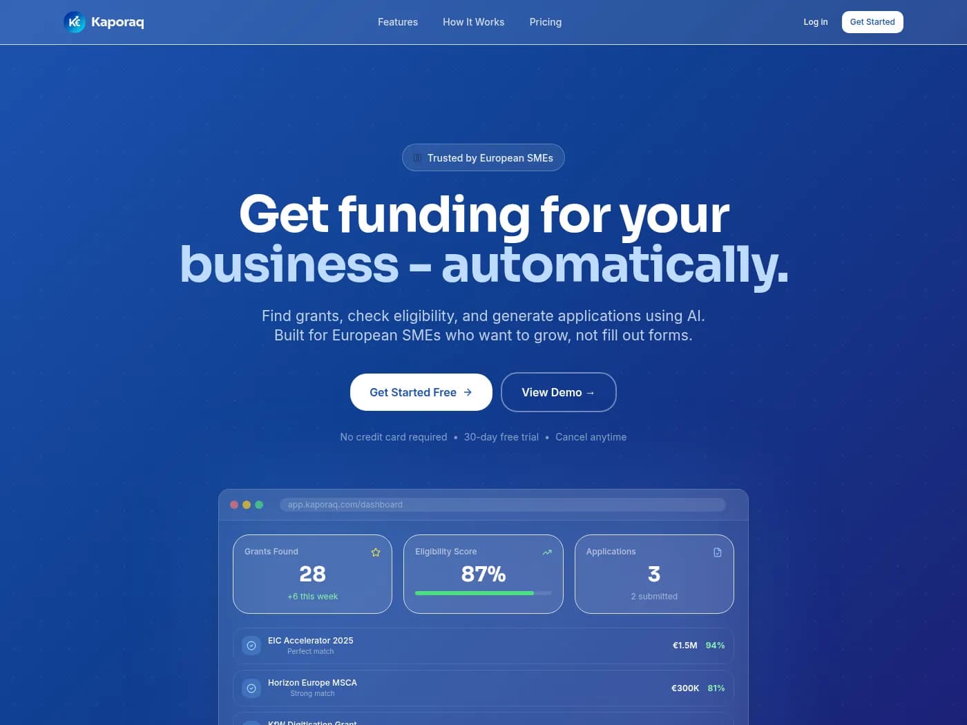 FundMyBiz AI Platform