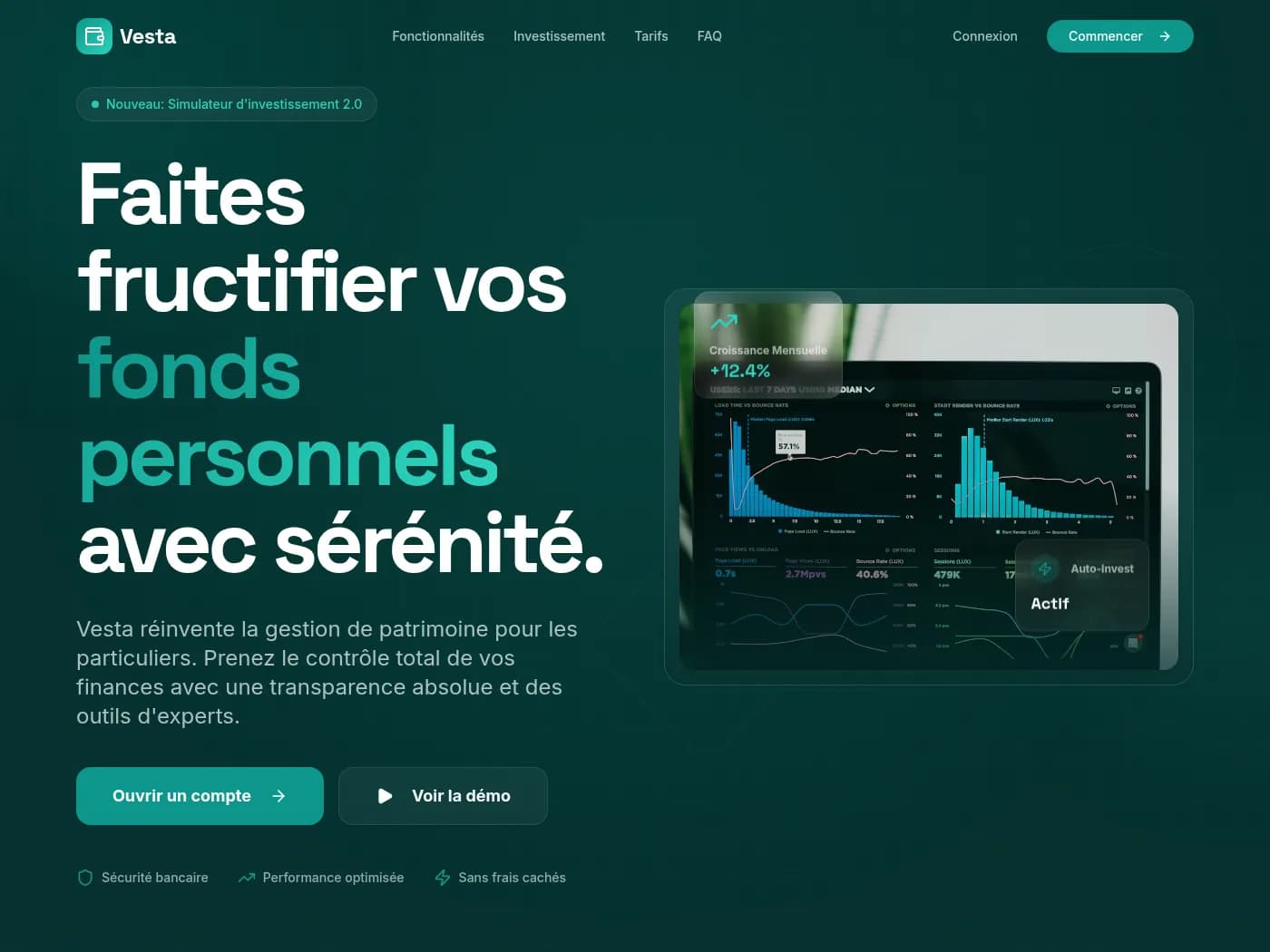 Personal Funds Landing