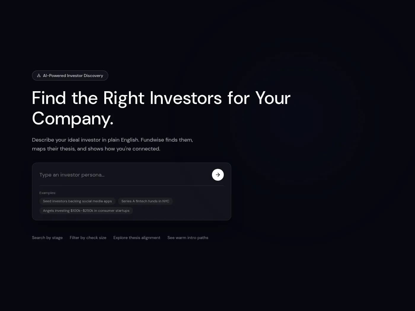 Fundwise Capital Dashboard