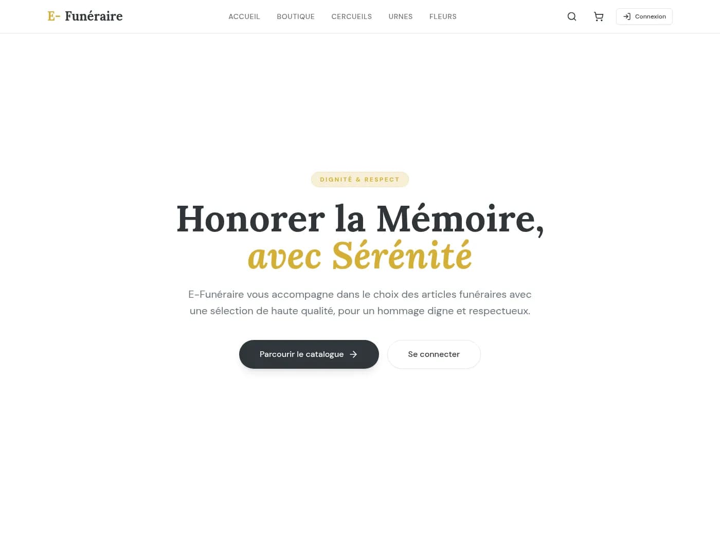 E-Funéraire Shop