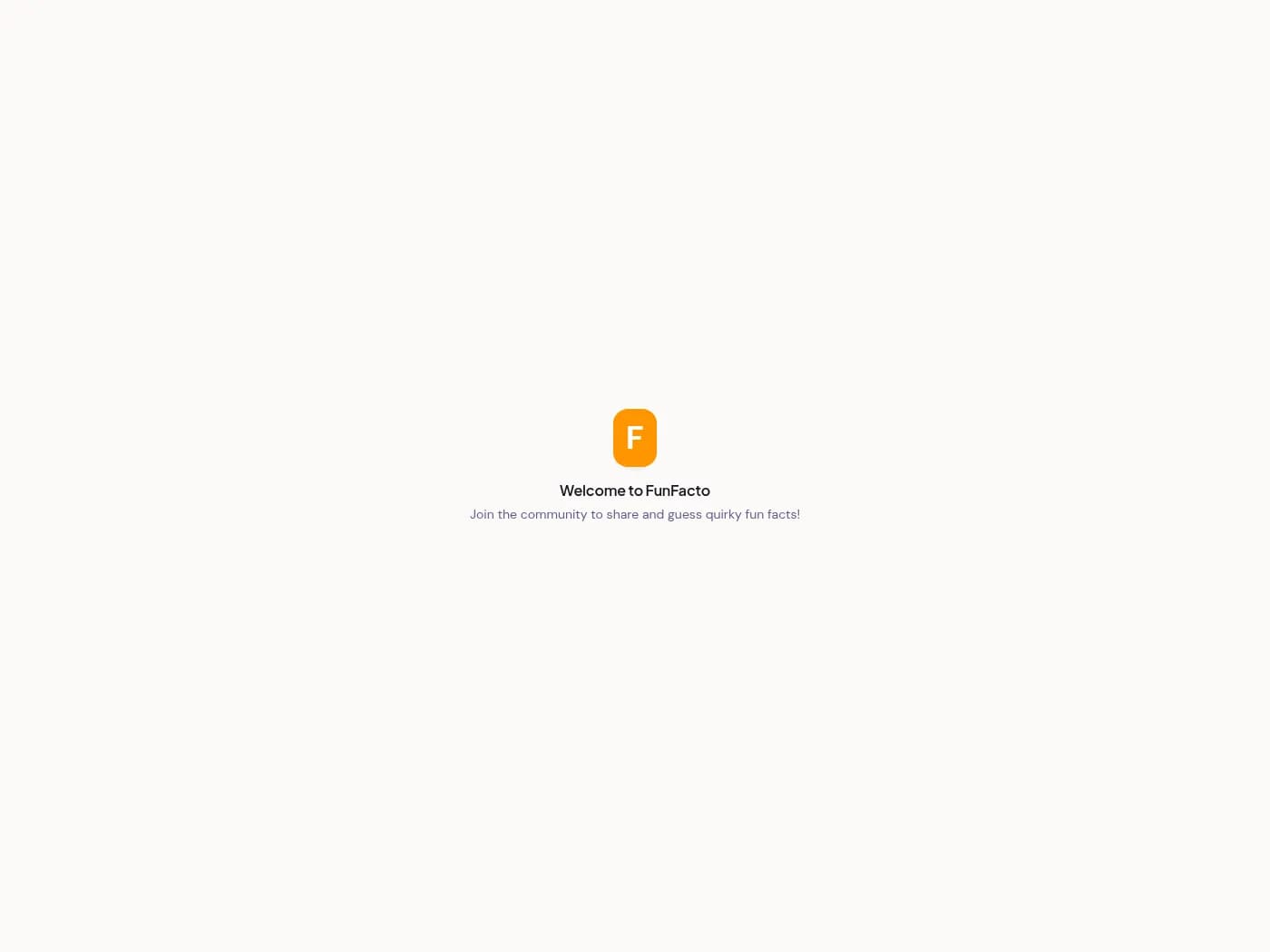 FunFact Game Hub