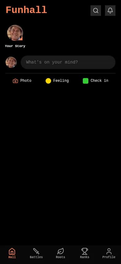 Funhall Social Network