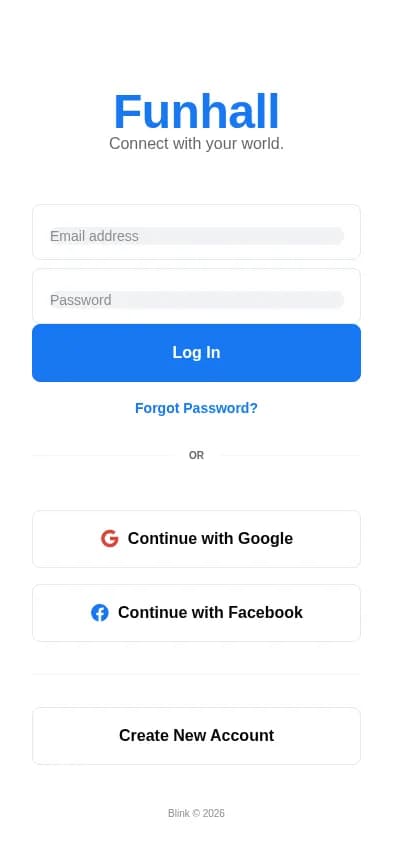 Funhall Social Feed