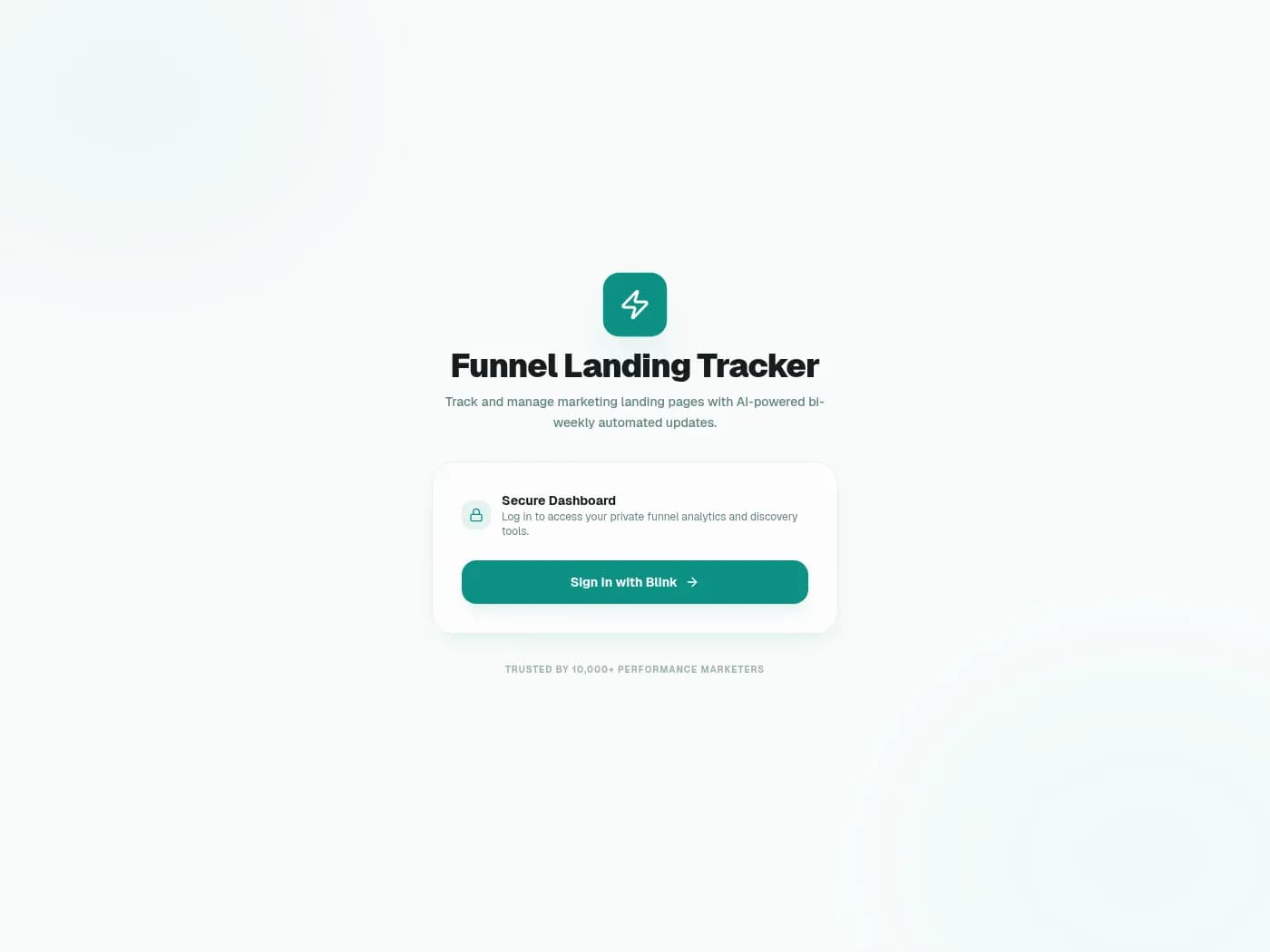 Funnel Landing Tracker
