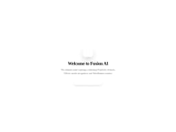 Perplexity Fusion AI