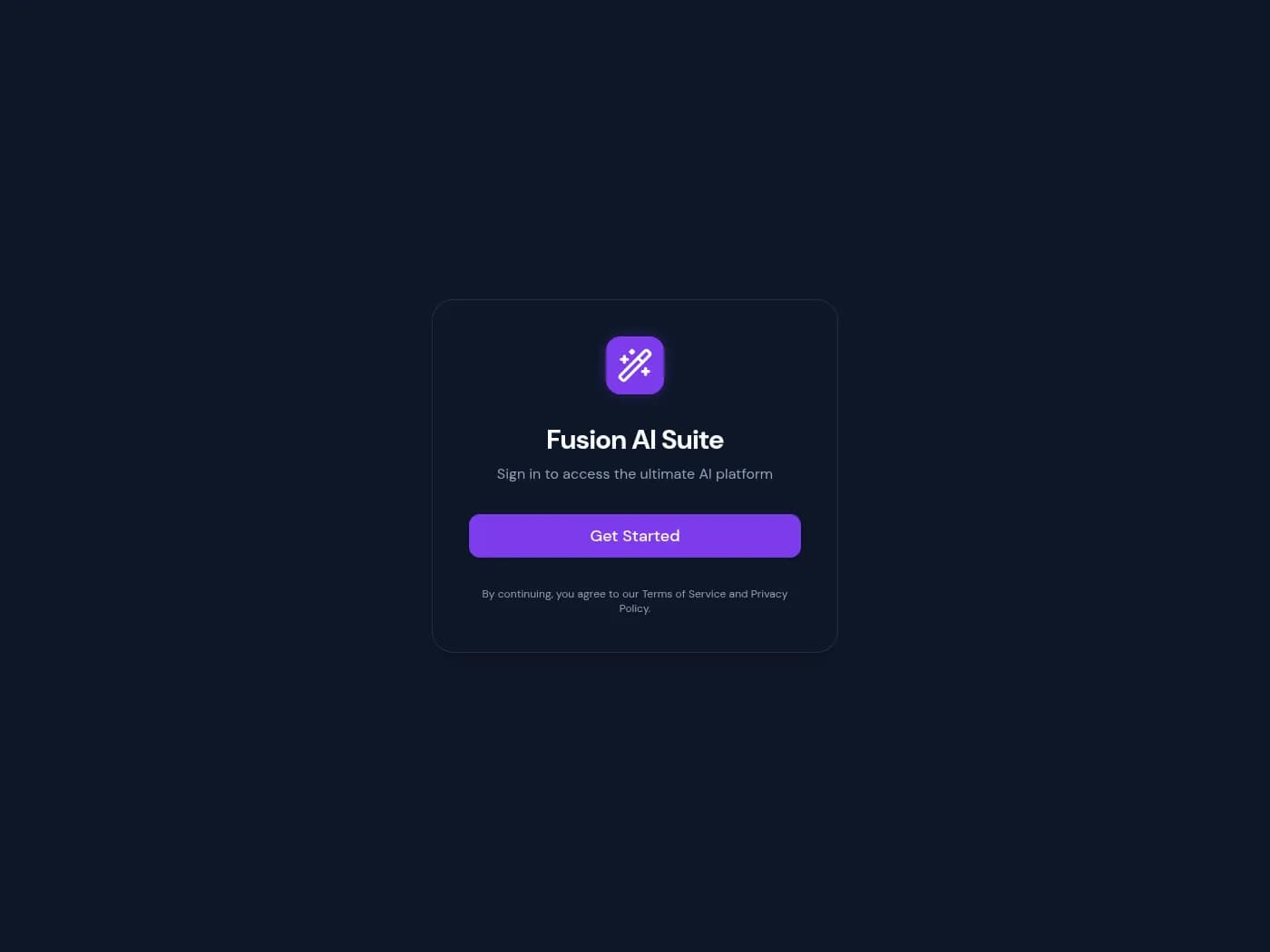 Fusion AI Suite