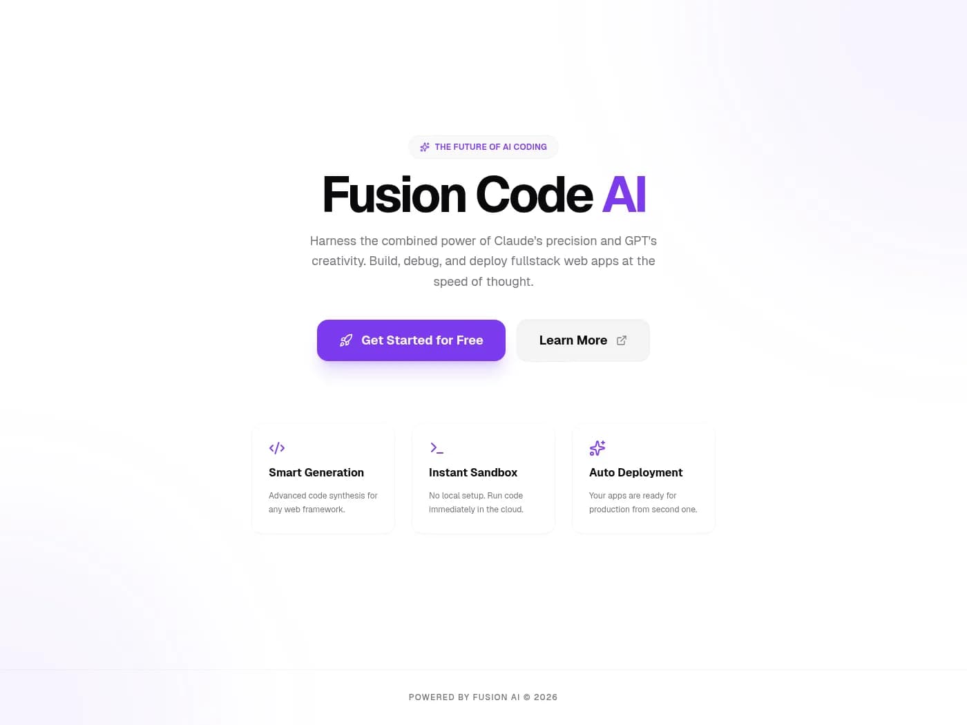 Fusion Code AI