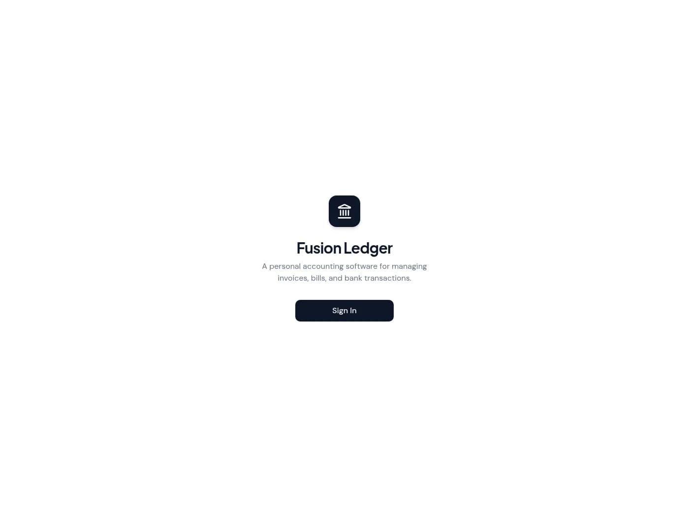 Fusion Ledger
