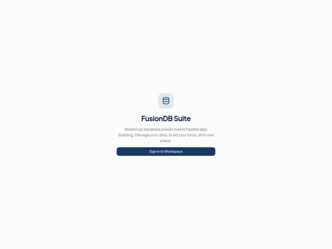 FusionDB Suite