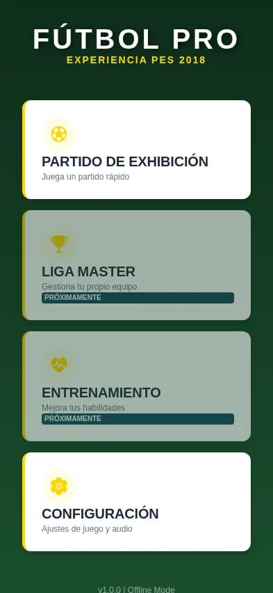 Fútbol Pro Game