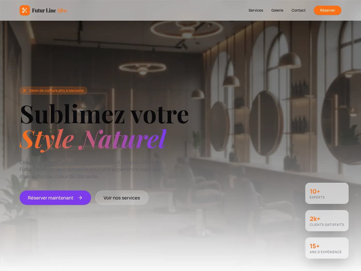 Futur Line Afro Web