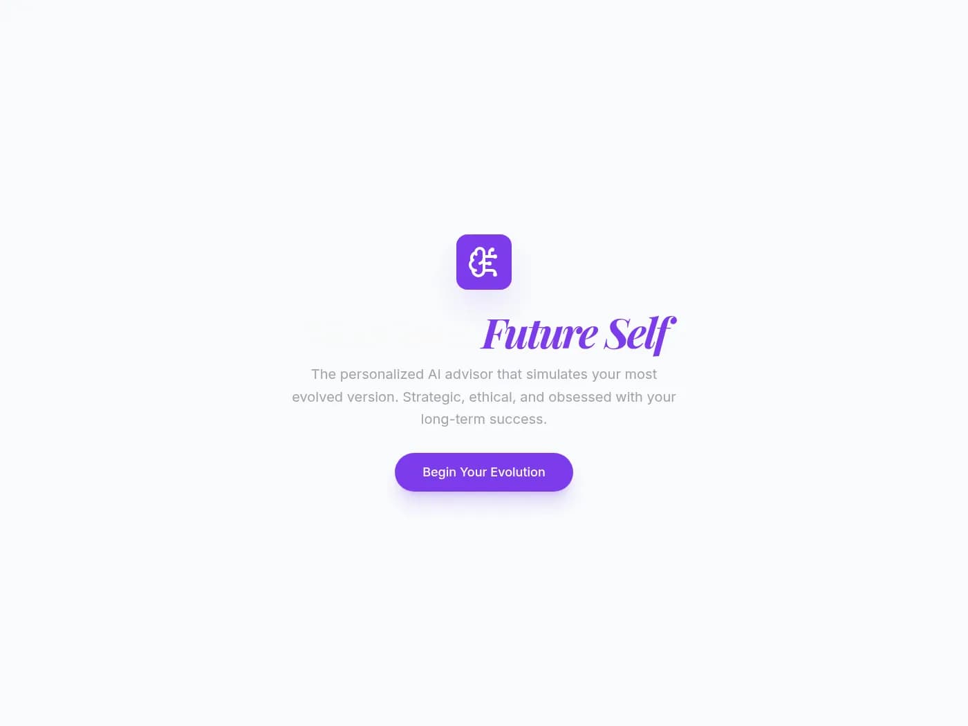 Future Self AI Mentor