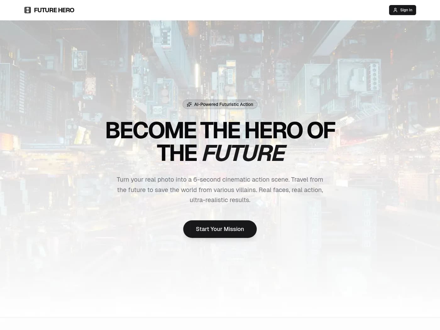 Future Hero Video Creator