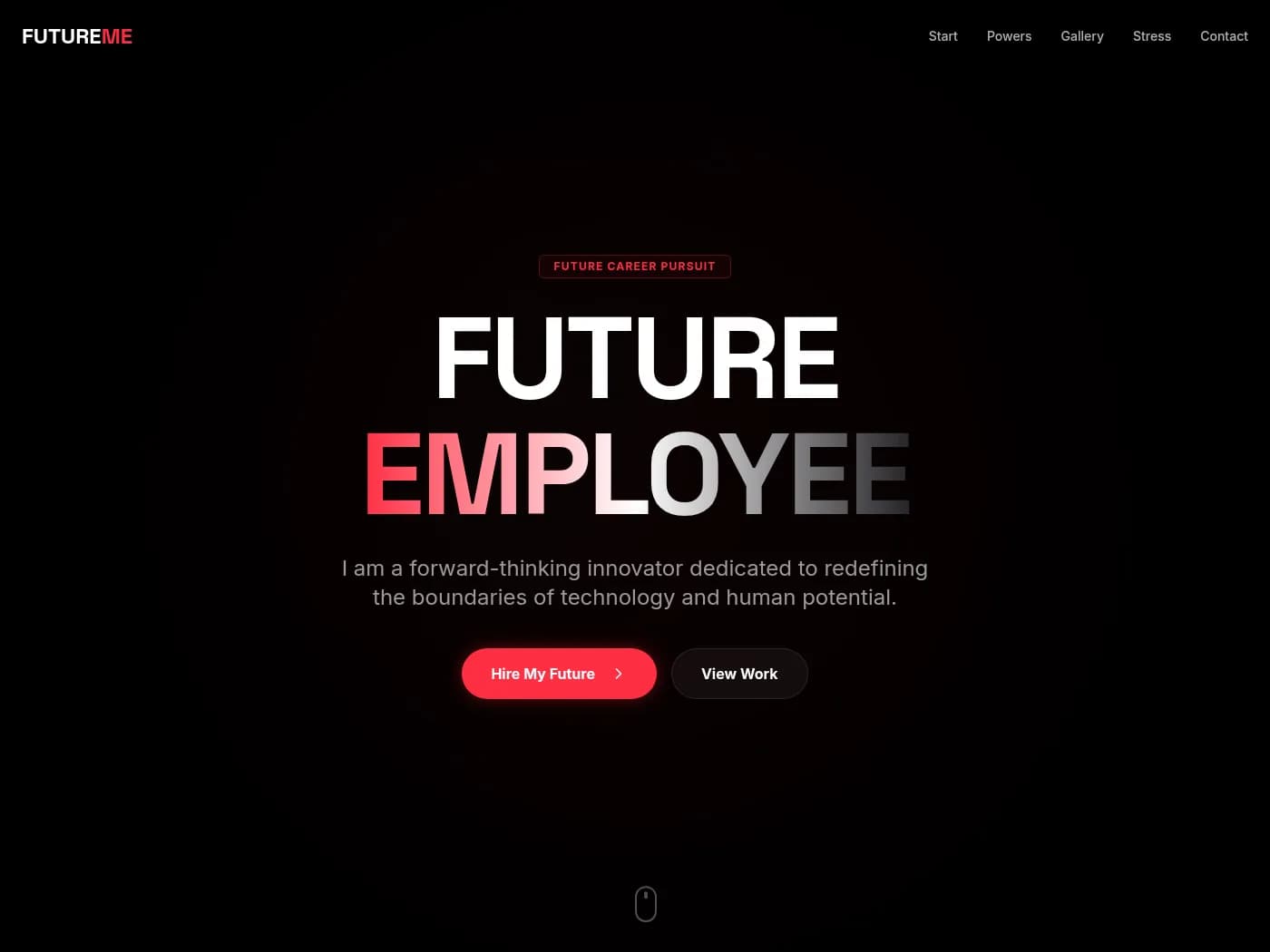 FutureMe Landing Page