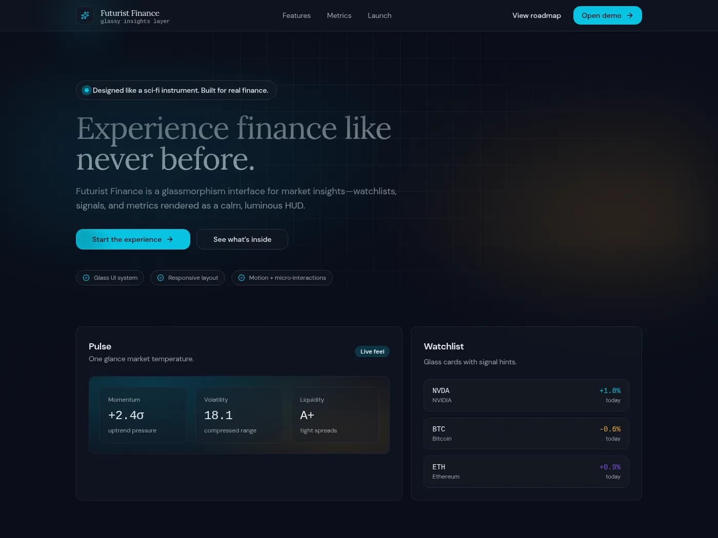Futurist Finance Web