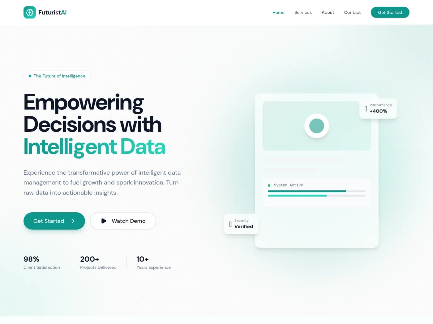 FuturistAI Services Site